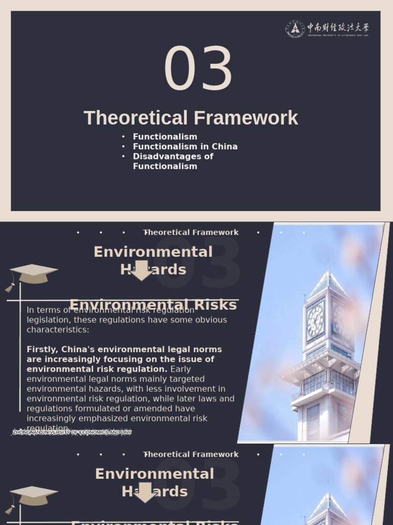 Theoretical Framework: Functionalism Functionalism in China ...