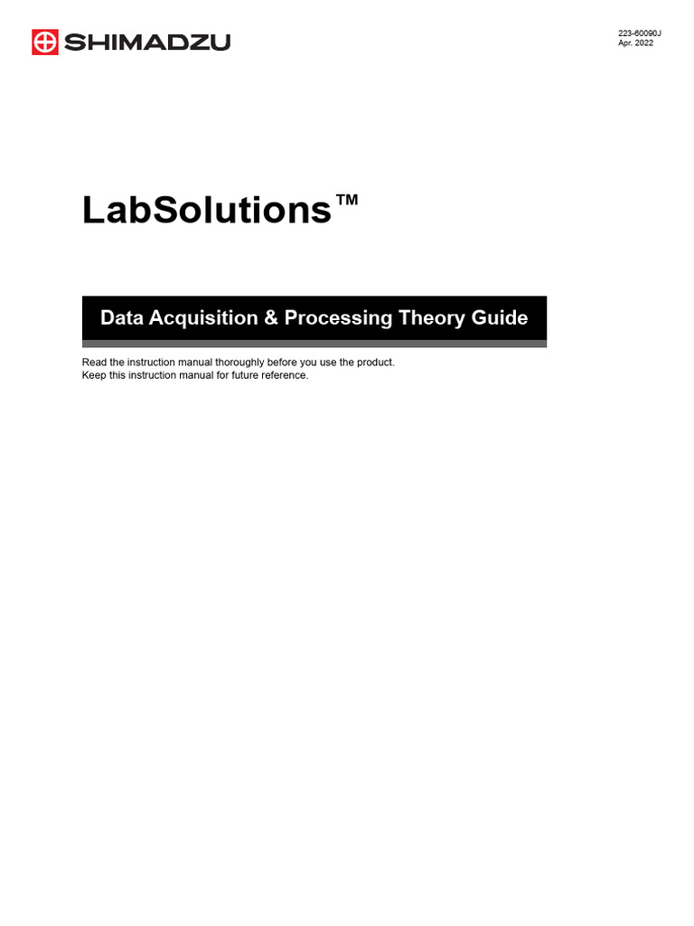 DataAcquisition&ProcessingTheoryGuide | PDF