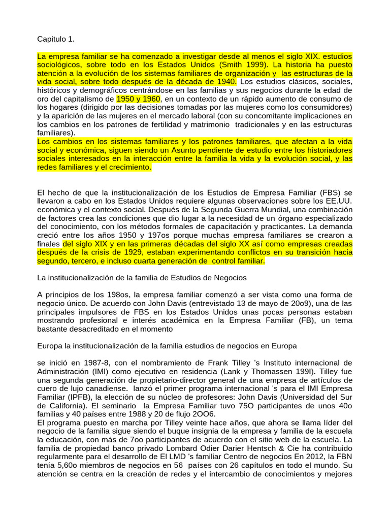 Libro Endurance Of Family Business | PDF