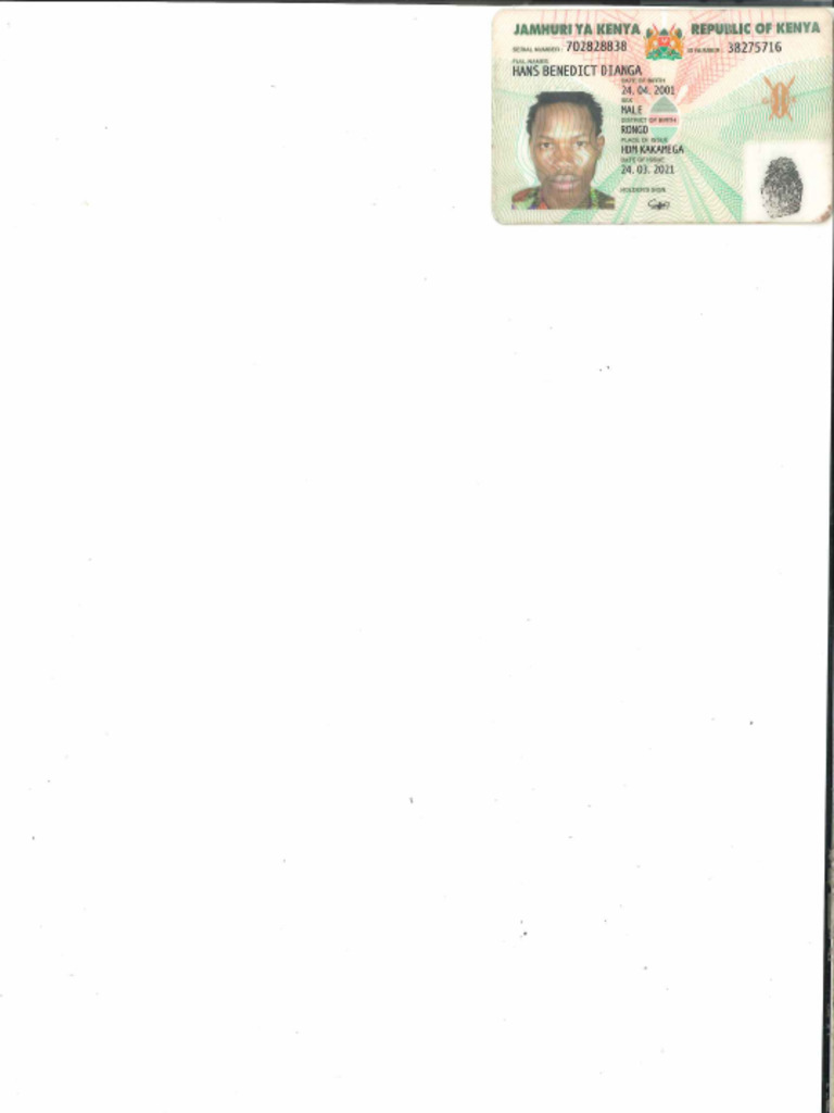 Hans Id Card - 7 | PDF