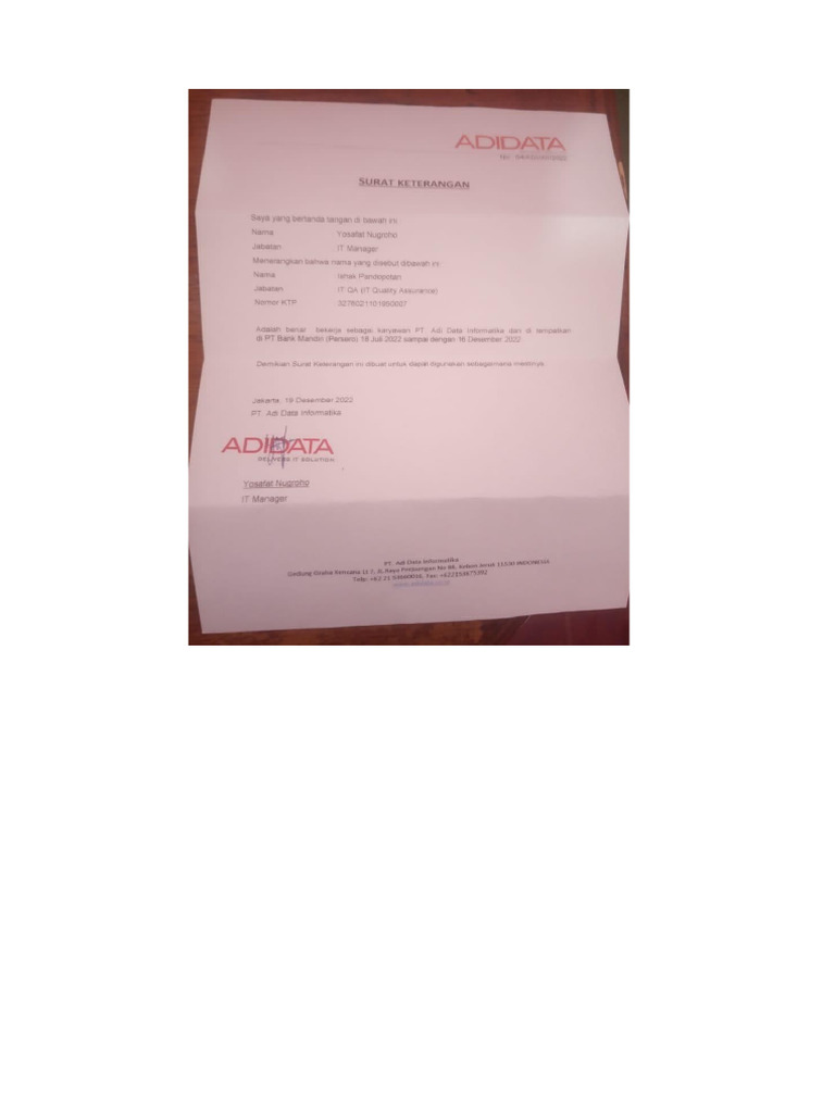 Loker PT Transkon Ren | PDF