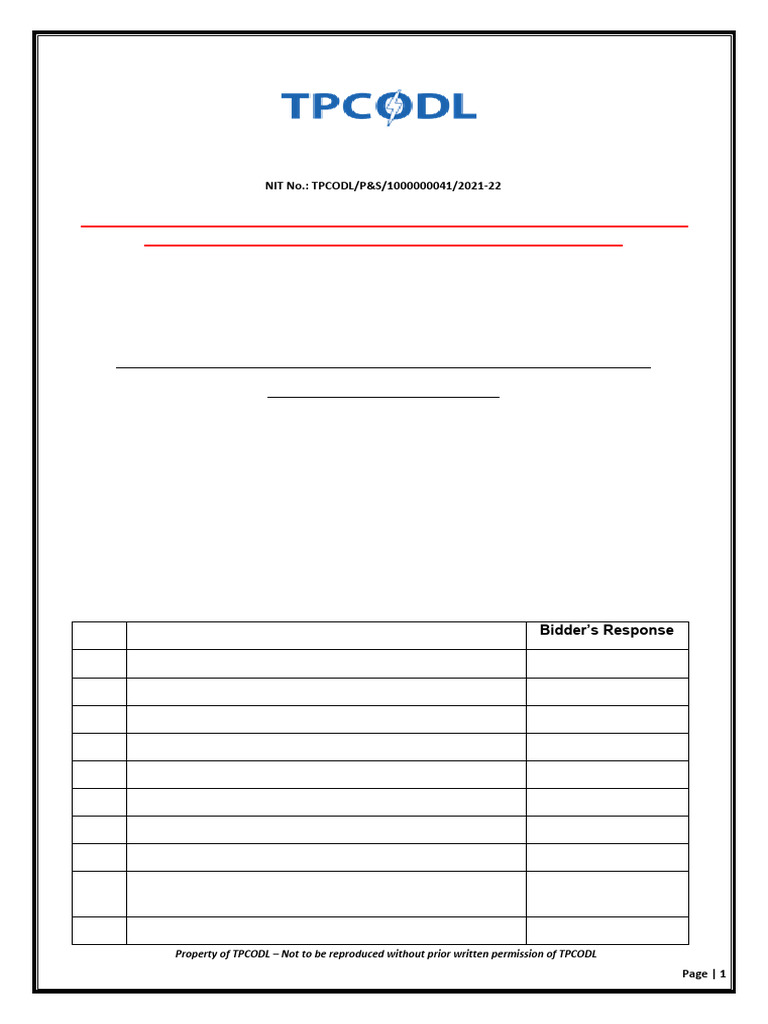 Tender - Doc LT Ab Cable | PDF