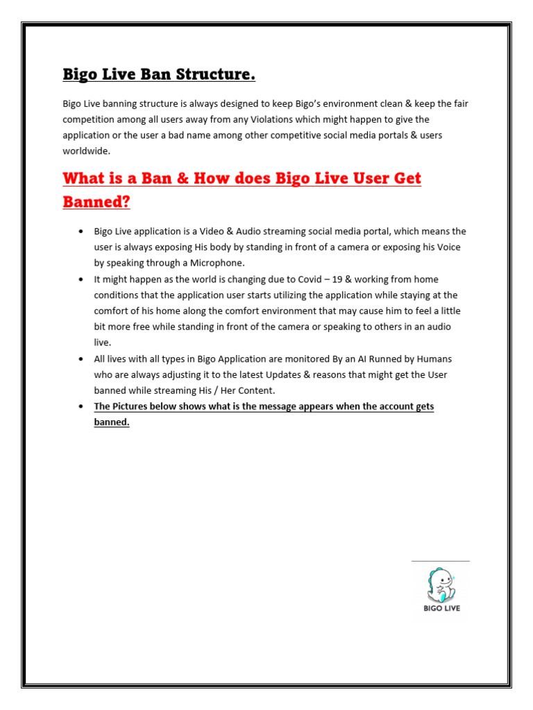 Updated Ban Structure | PDF