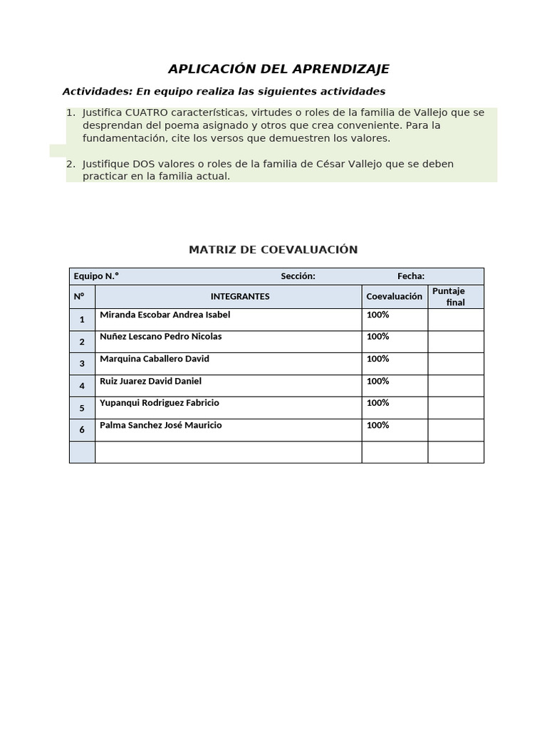 Sesión 2 MATRIZ DE FUNDAMENTACIÓN | PDF