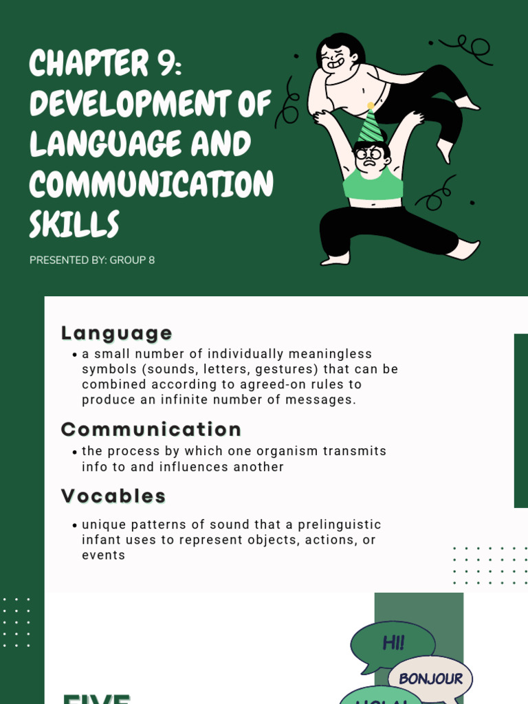 Development of Language and Communication Skills | PDF