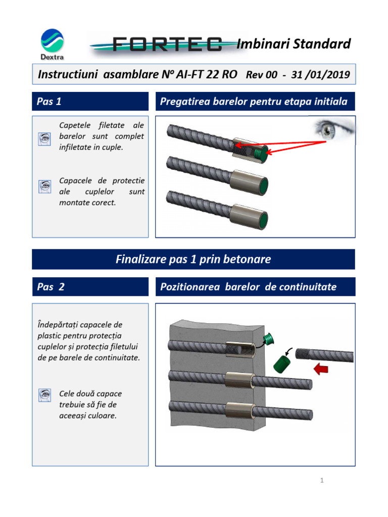 Instructiuni de Asamblare BARTEC FORTEC (Romana) | PDF