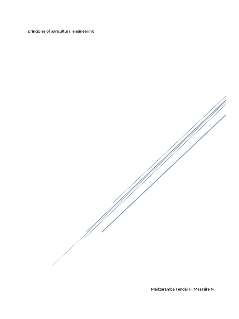 Principles of Agricultural Engineering | PDF | Acceleration | Velocity