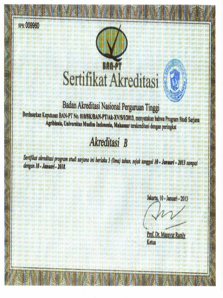 Akreditasi Prodi | PDF