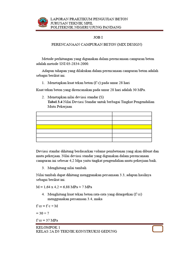 Job Mix Design | PDF