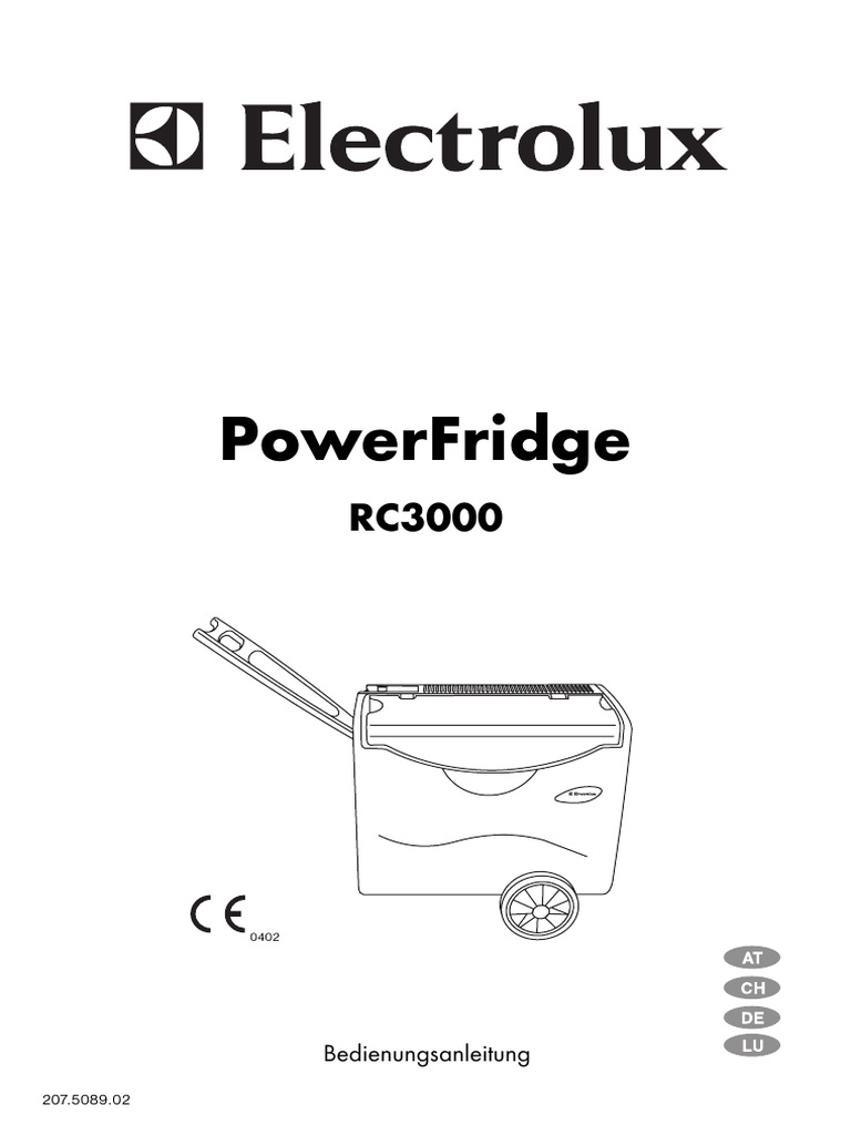 Electrolux rc3000 | PDF
