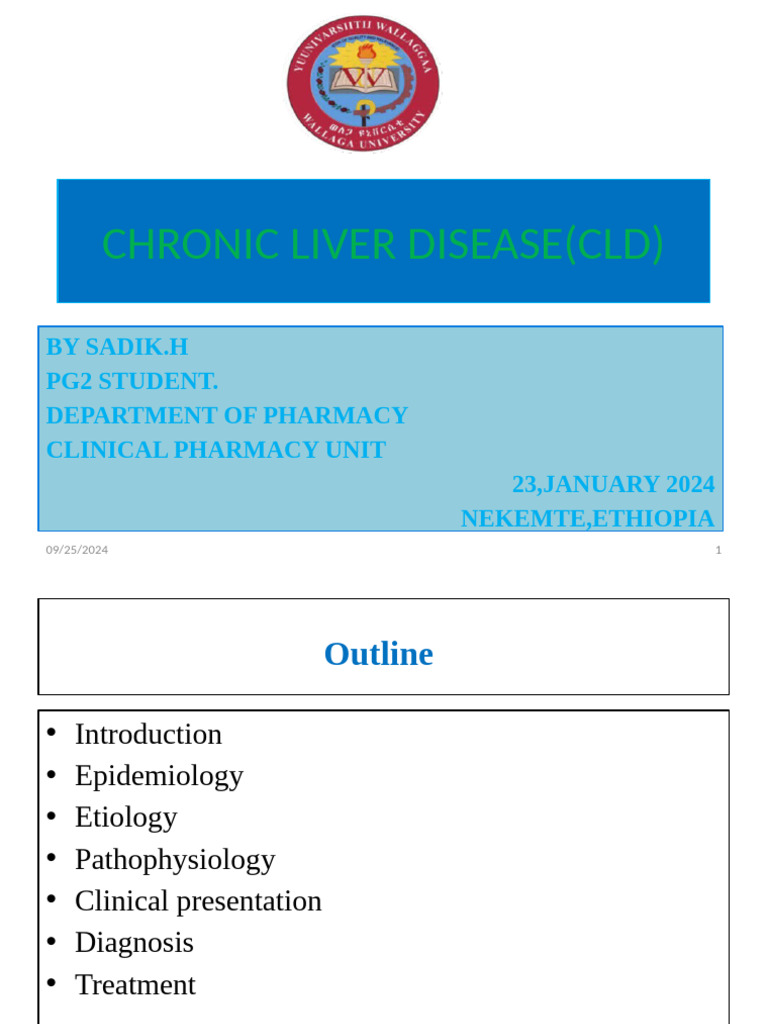 Chronic Liver Disease (CLD) | PDF