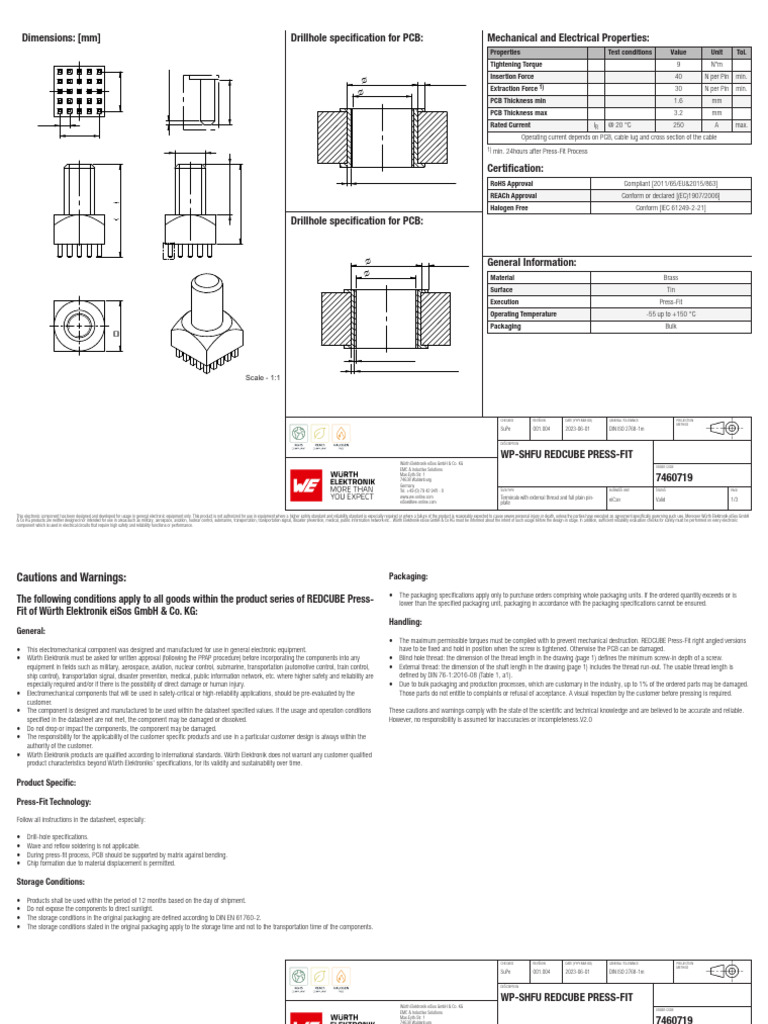 Red cube connector | PDF