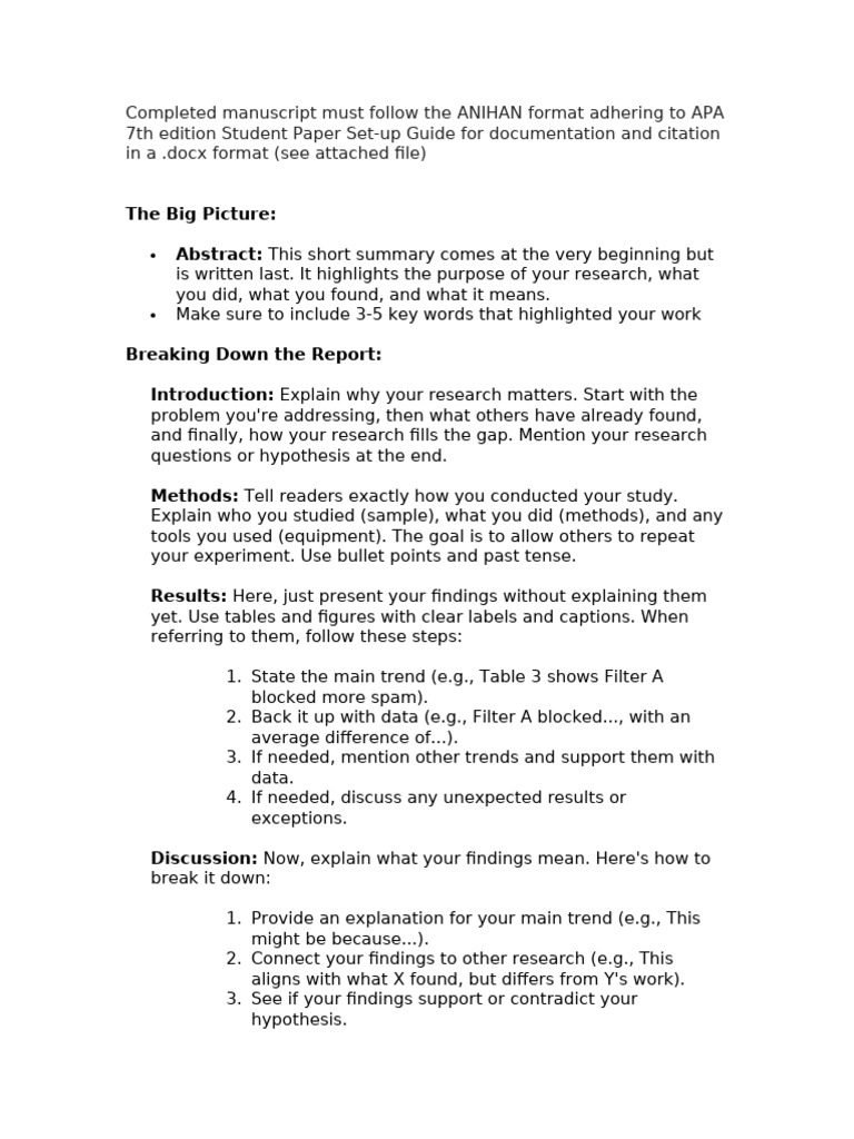 Anihan Format | PDF