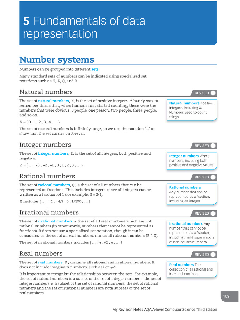 Data Representation - First Steps | PDF