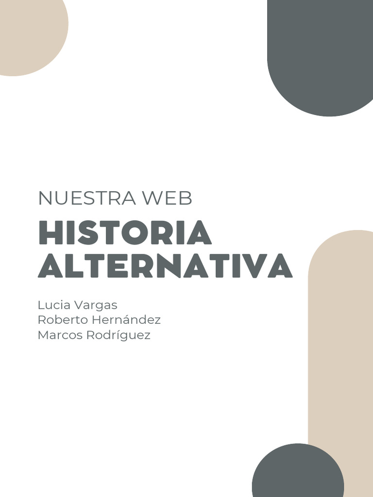 Documento Historia Alternativa | PDF