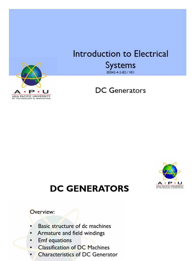 1-DC Generator | PDF