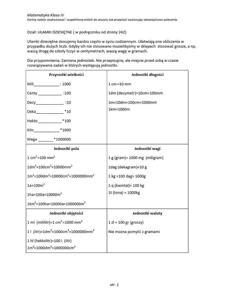 klasa11114_Tematy_cwiczenia | PDF