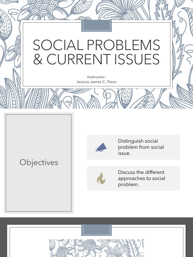 Social Problems And Current Issues Pdf Sociology Scientific Theories 