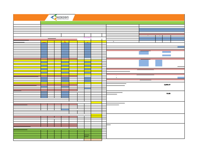 Heat Load Sheet-Lcmm-R1 | PDF