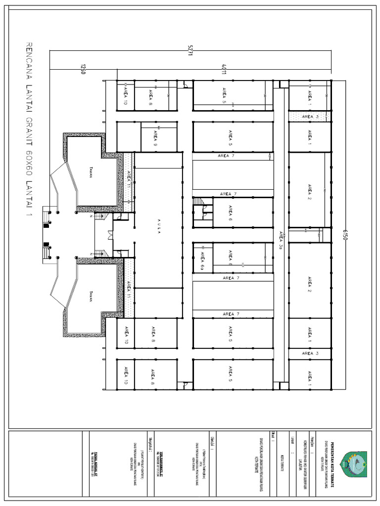 Denah LT 1 | PDF