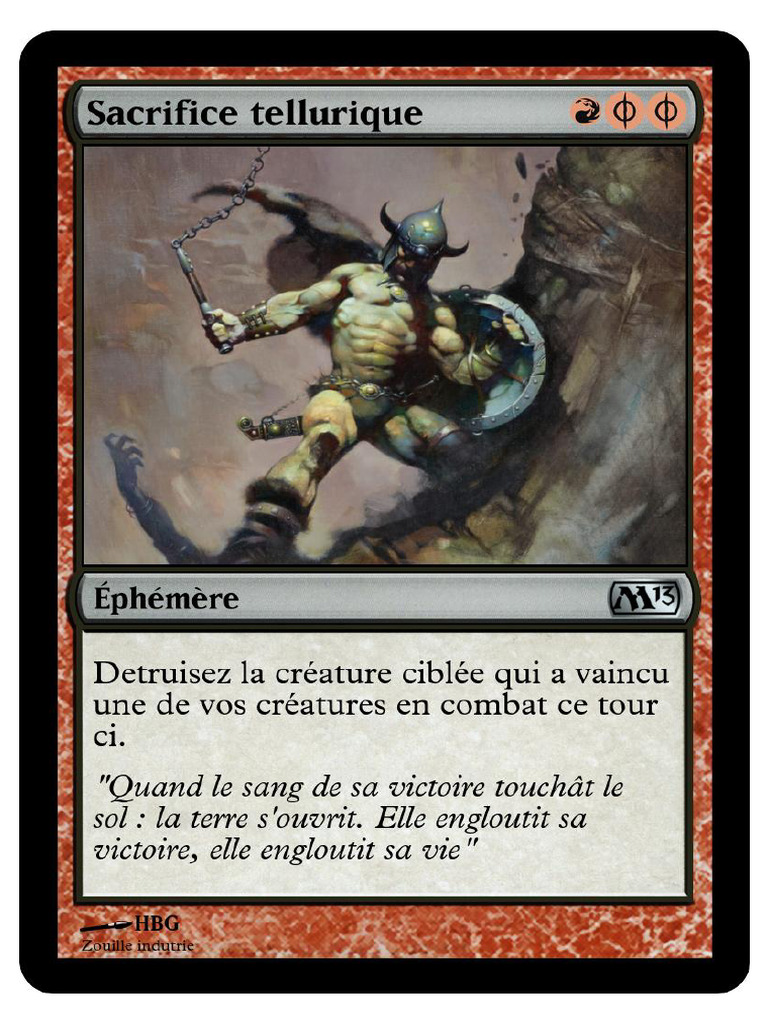 Sacrifice Tellurique | PDF