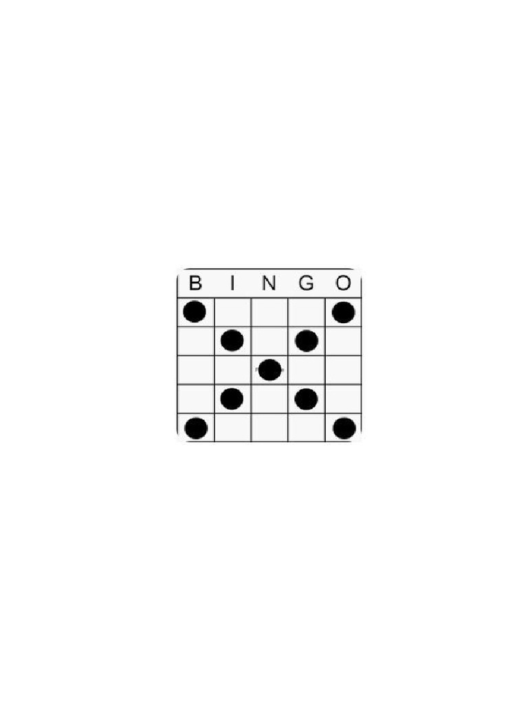 Bingo Pattern 2 | PDF