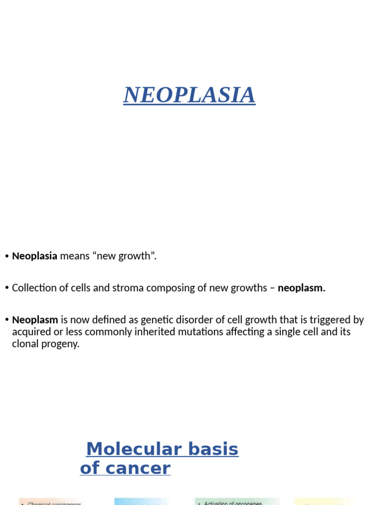 Neoplasia | PDF