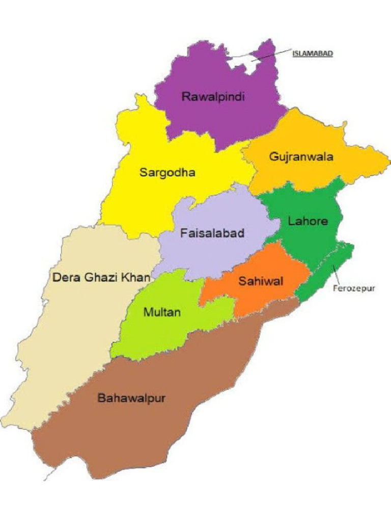 Pakistan Province Maps | PDF