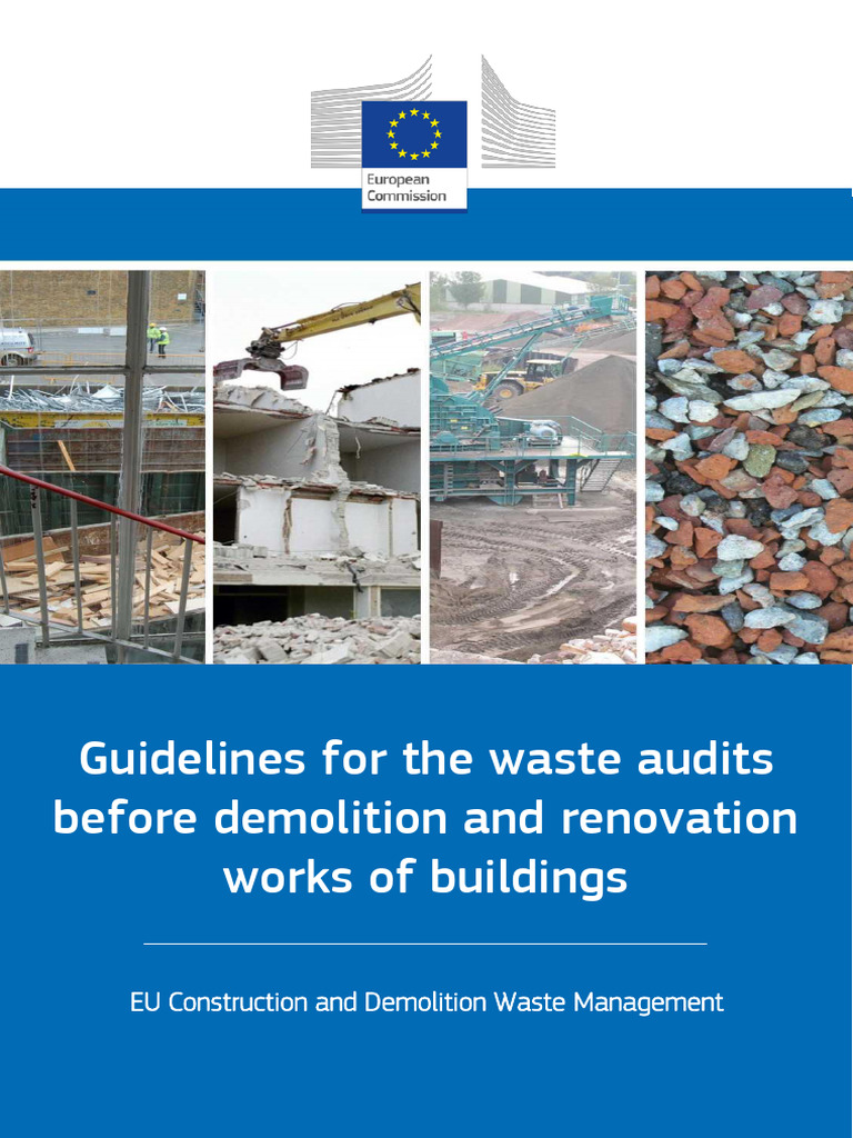 Waste Audit Guidelines for C&D Projects | PDF | Waste | Business