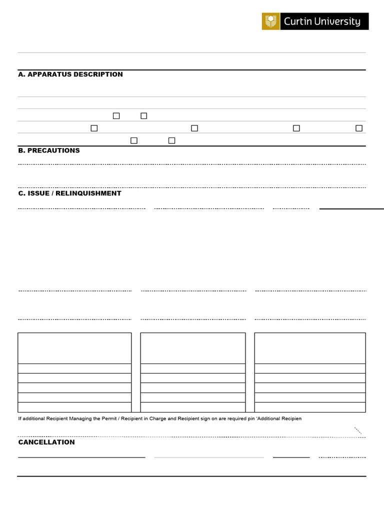Vicinity Permit | PDF