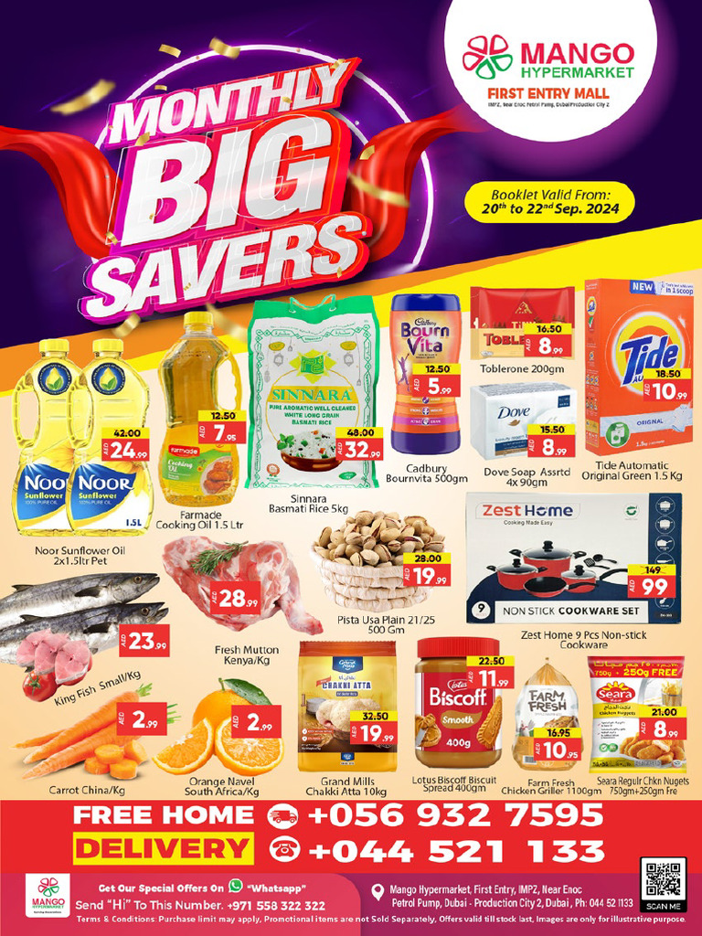 Mango Hyper Impz - Monthly Big Savers - 20 To 22 Sep 2024 | PDF