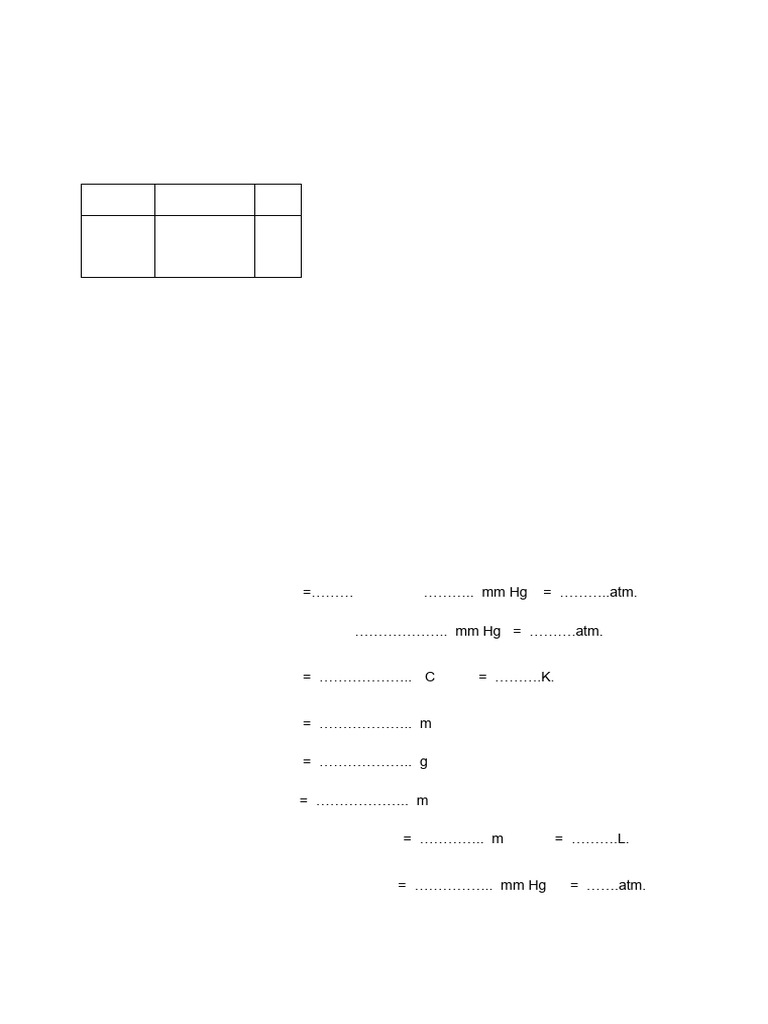 Practical 6 Prelab Exercise Experimental Data Pdf