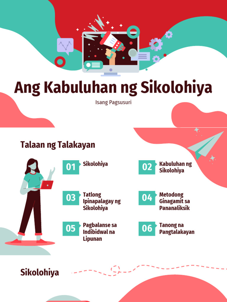 Lesson 1 Ang Kabuluhan NG Sikolohiya Isang Pagsusuri | PDF