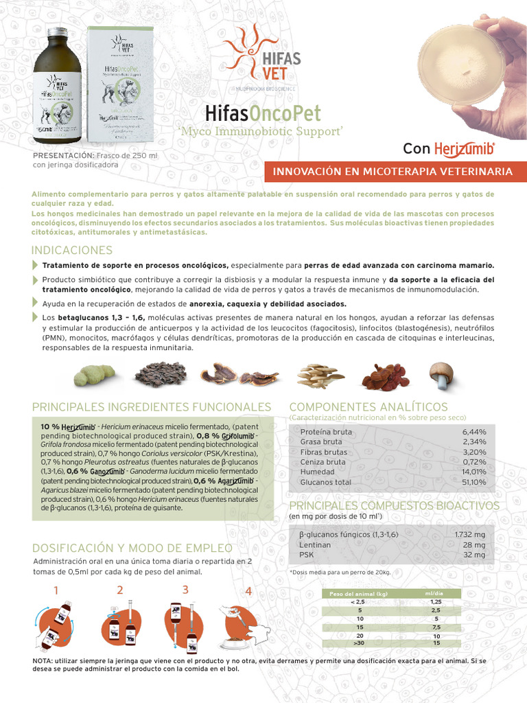 Hifas Onco Pet 5 | PDF