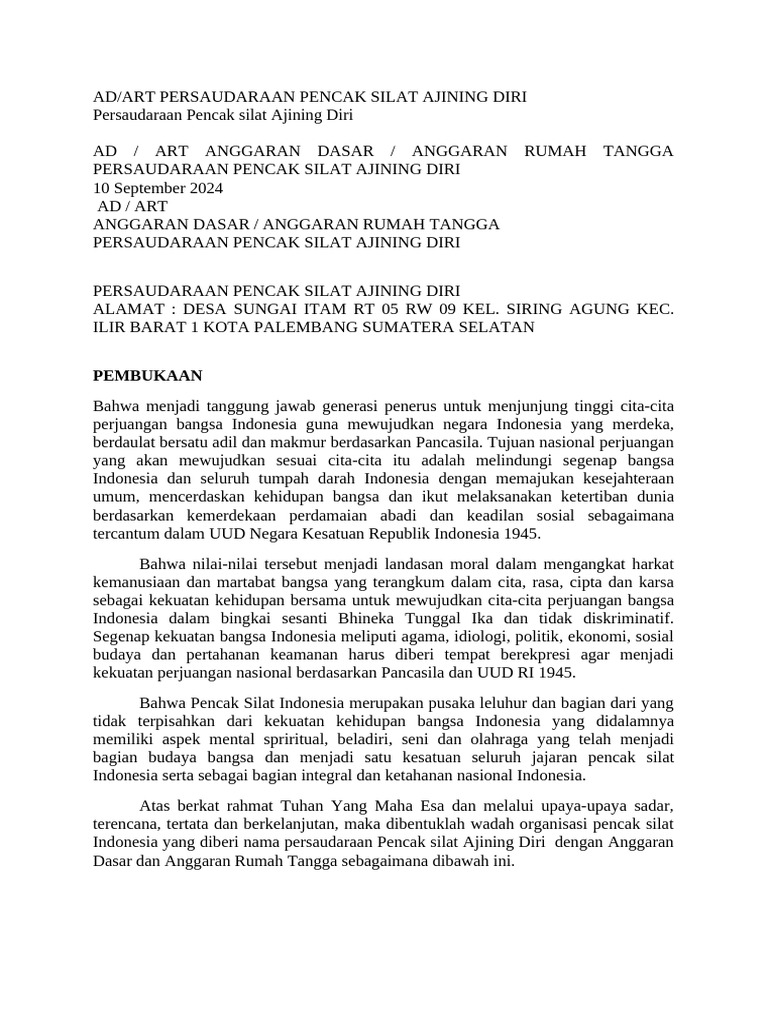 Pembukaan | PDF