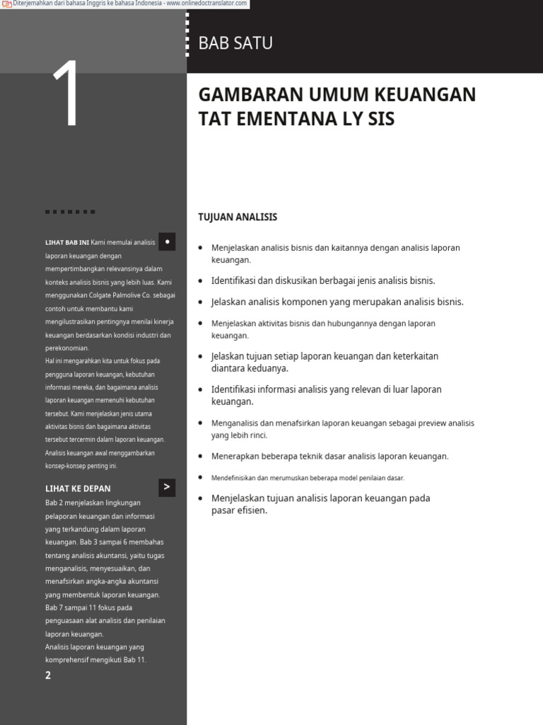 Bab 1-2 Terjemahan | PDF
