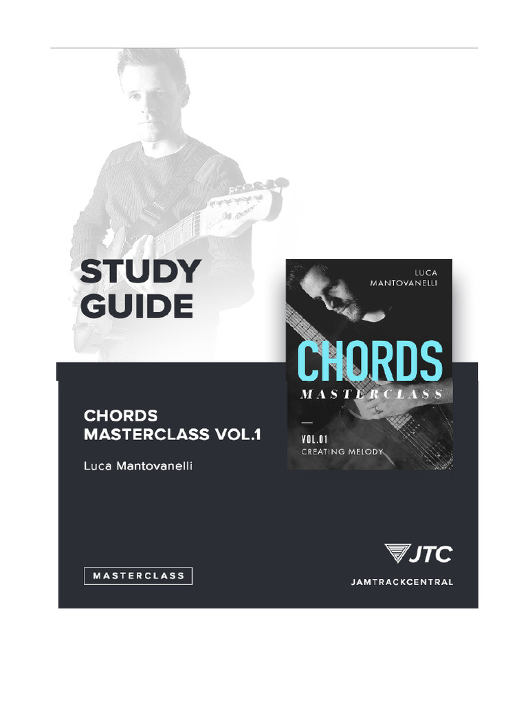 Luca Mantovanelli - Chords Masterclass, Volume 1 (JamTrackCentral) (2018) | PDF