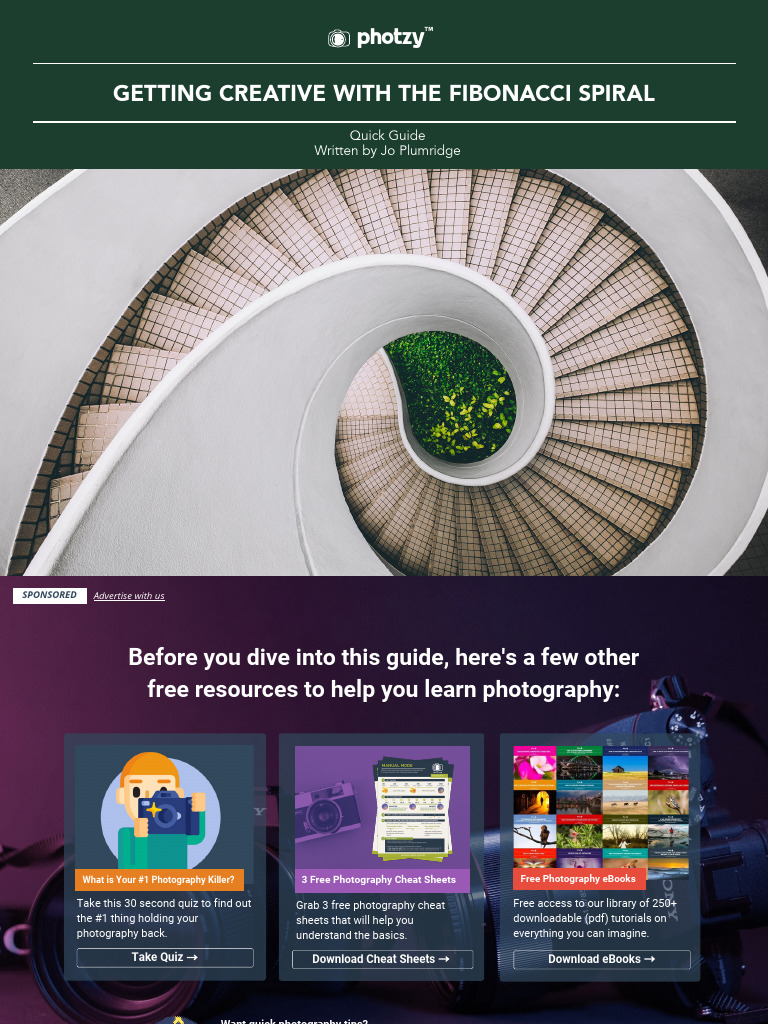 Using The Fibonacci Spiral | PDF
