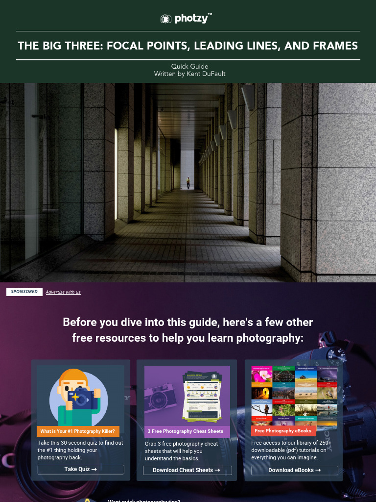 Big+Three Focal+Points Leading+Lines Frames | PDF