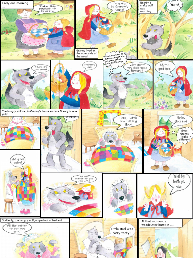 Tues LRRH Comic Strip | PDF