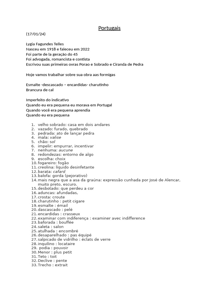 Portugais | PDF