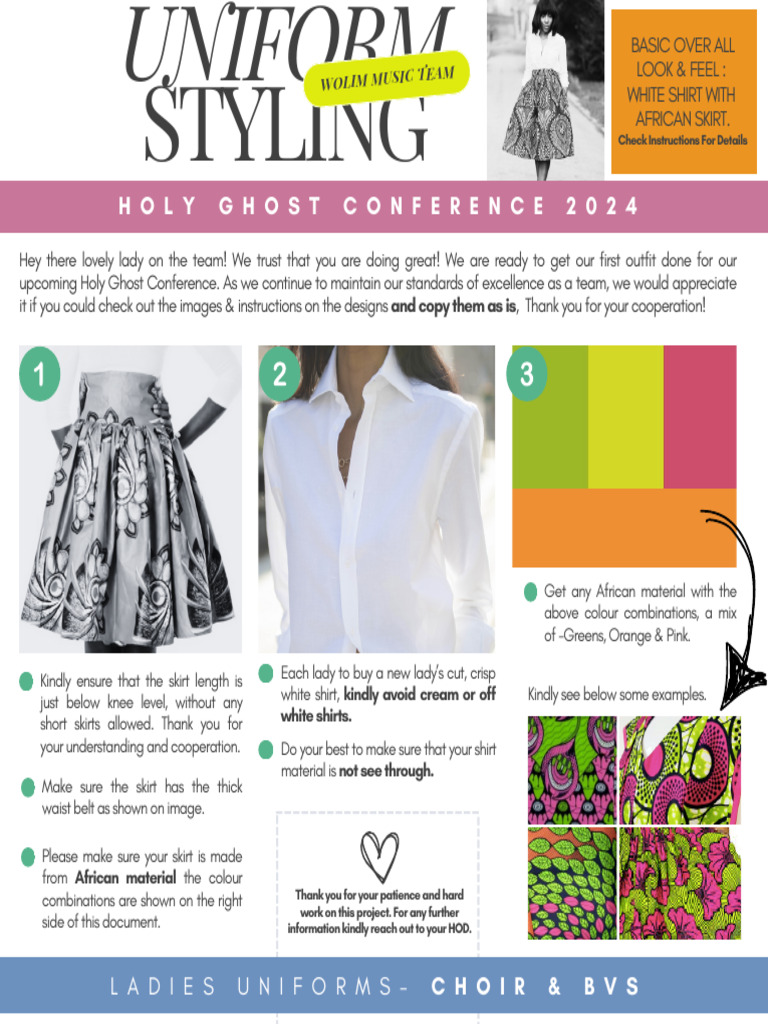 Conference Outfit One | PDF