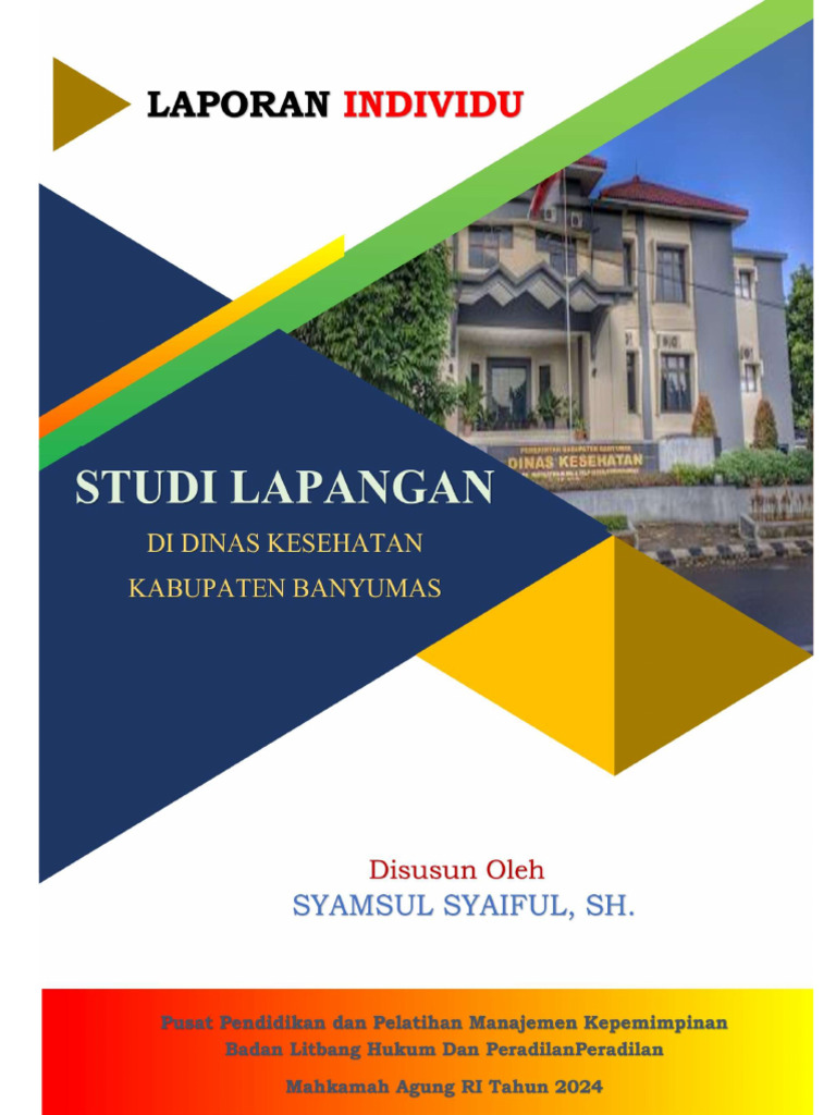 Laporan Stula Individu - Kel3 - Syamsul Syaiful | PDF | Computing | Law