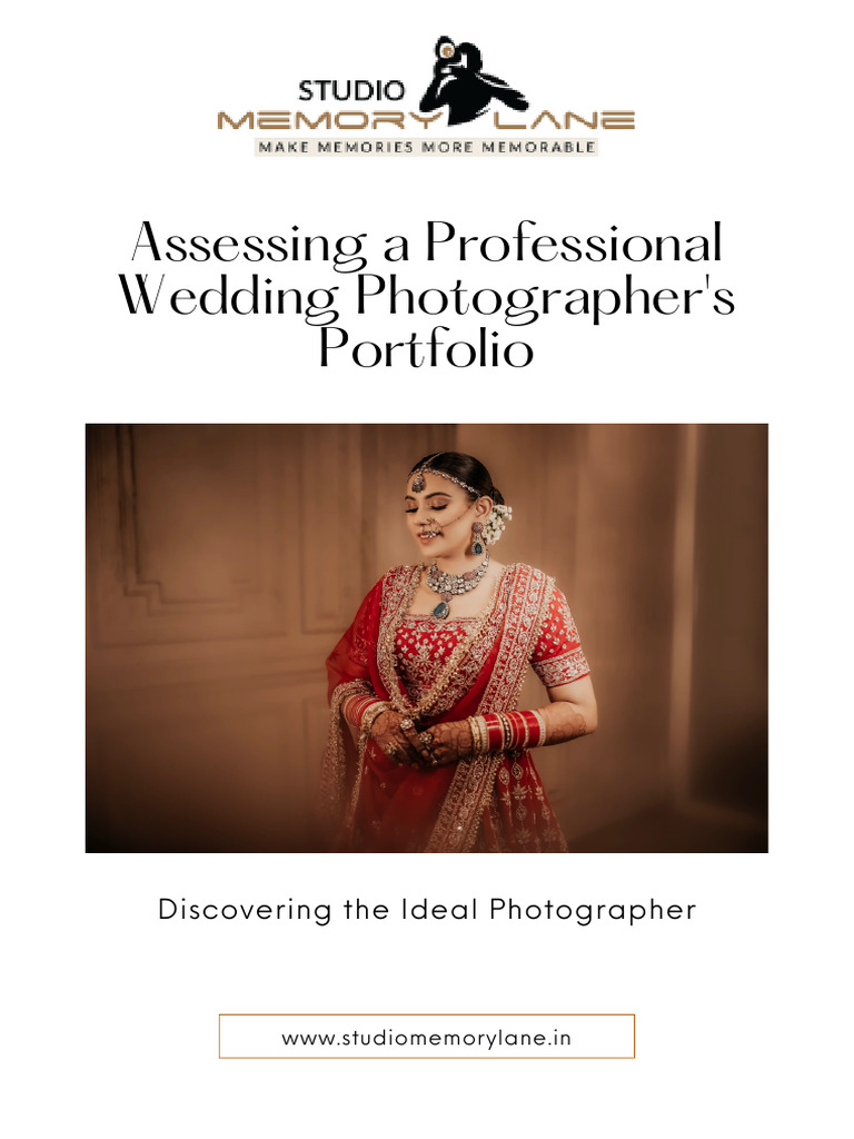 How To Evaluate A Professional Wedding Photographer's Portfolio - Find ...