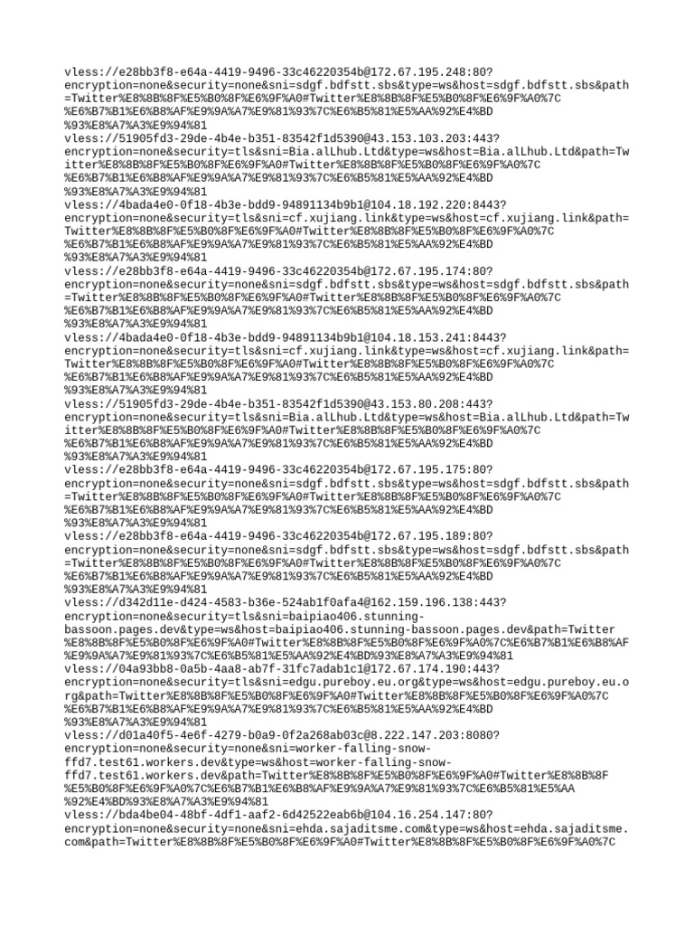 v2ray winxray Qv2ray复制导入 | PDF