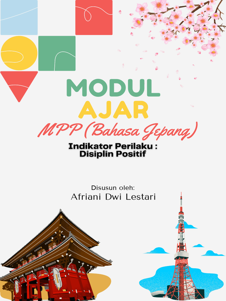 Afriani Dwi Lestari - Modul MPP - Disiplin Positif | PDF | Karier & Perkembangan | Seni ...