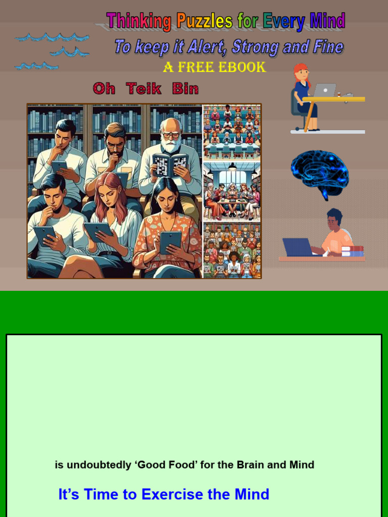 Engaging Thinking Puzzles eBook | PDF | Jokes | Mathematics