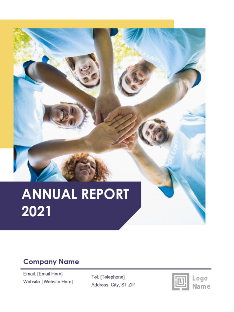 Annual Report Template | PDF