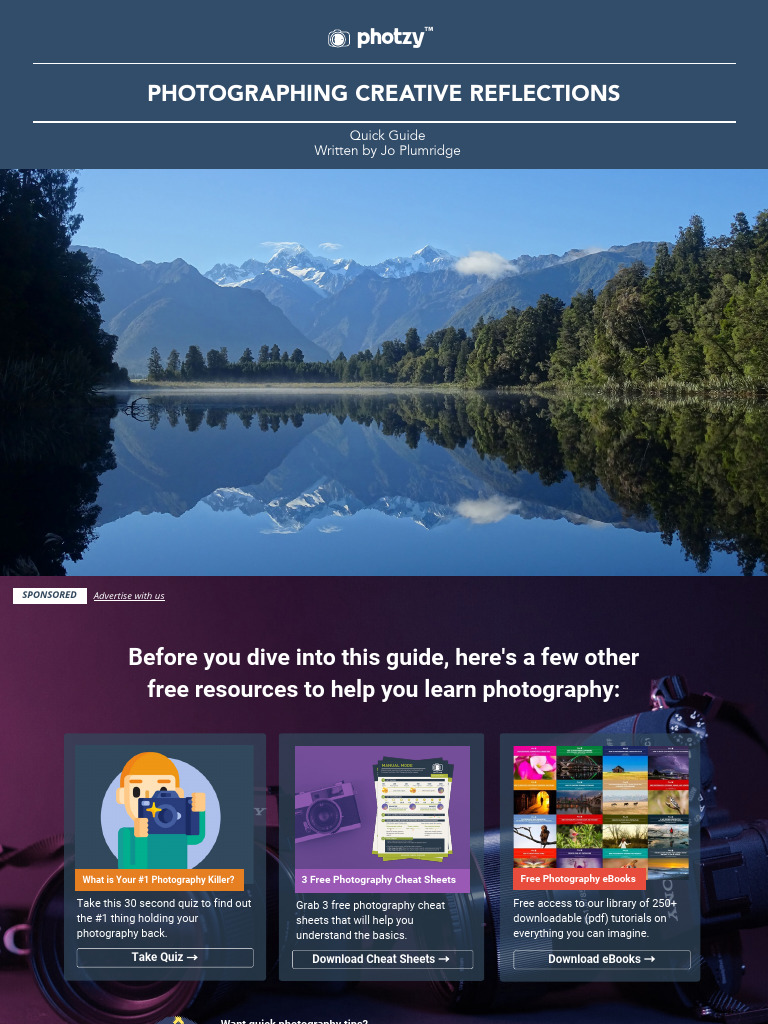 Photographing Creative Reflections | PDF