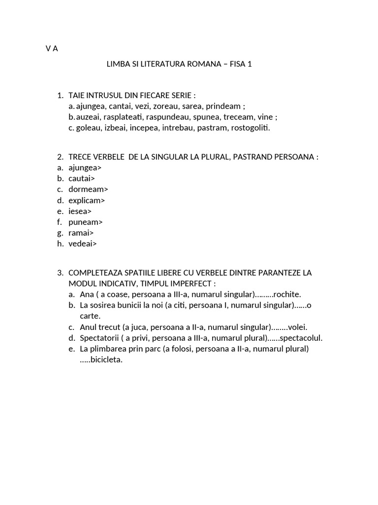 V A.docx FISA 1 | PDF